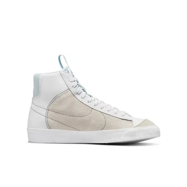 Nike Blazer Mid '77 Se High Top Sneakers - White/blue