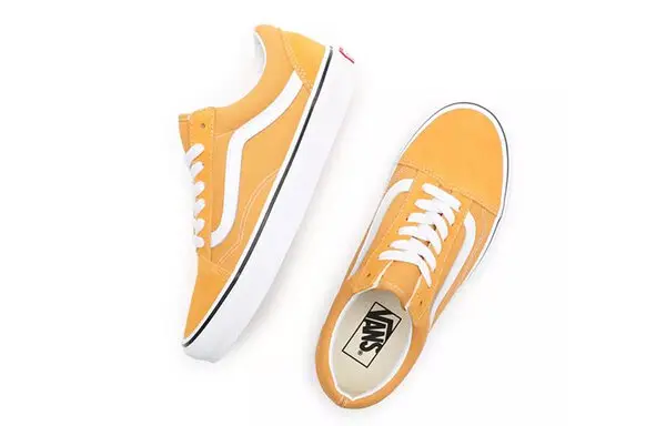 VANS Old Skool "golden Nugget" Low Top Sneakers - Yellow/white