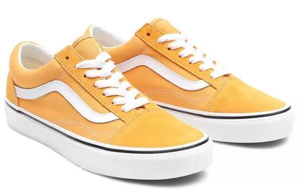 VANS Old Skool "golden Nugget" Low Top Sneakers - Yellow/white