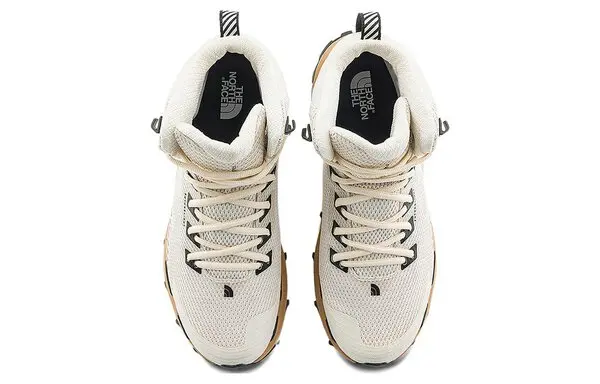 The North Face Vectiv Fastpack Mid Futurelight Hiking Shoes - White/beige/black