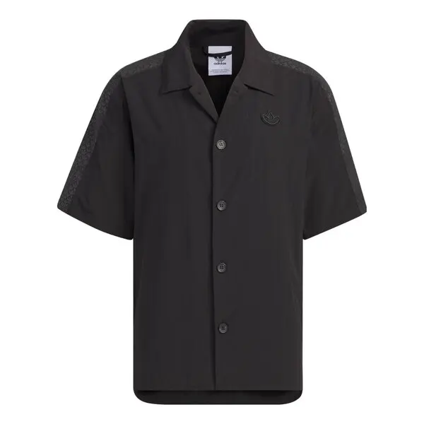 Adidas Originals Monogram Logo Shirt - Black