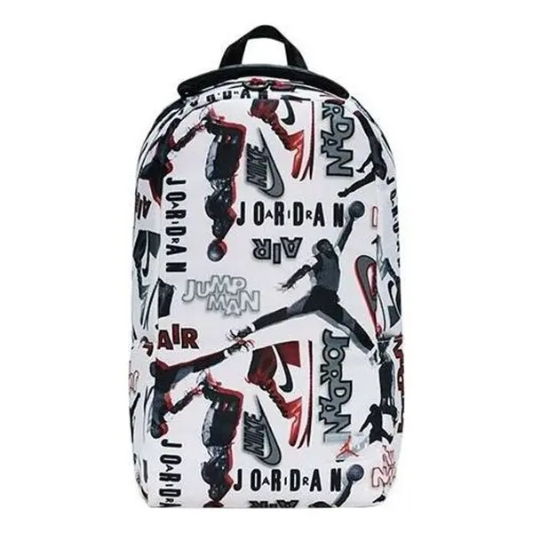 JORDAN Air Graphics Backpack - White/black
