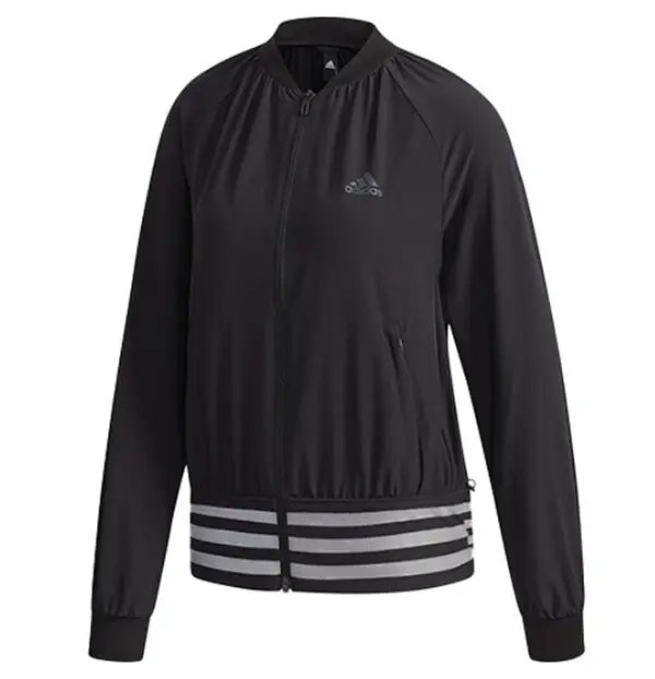 Adidas Thin Woven Jacket Asia Sizing - Black