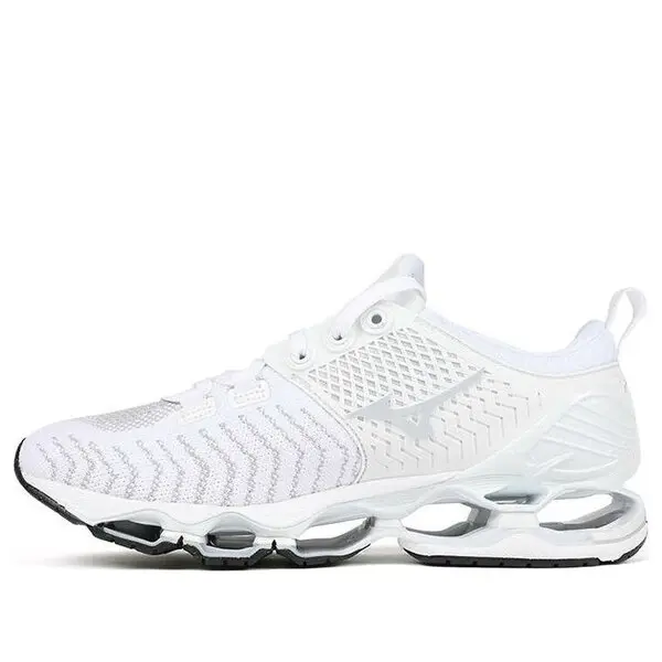Mizuno Wave Prophecy Waveknit Athletic Sneakers - White