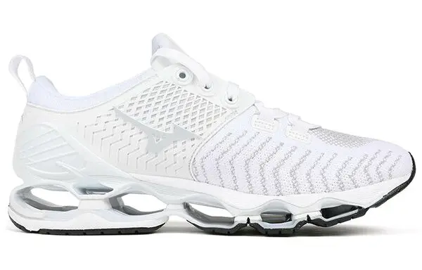 Mizuno Wave Prophecy Waveknit Athletic Sneakers - White