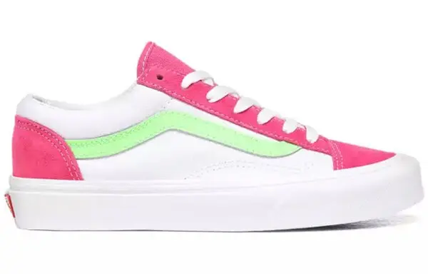 VANS Style 36 Retro Sport Sneakers - White/pink
