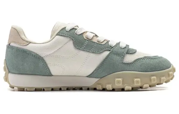 LI-NING Yunchuan Vintage Sneakers - White/gren/brown