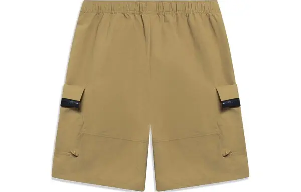 LI-NING Graphic Cargo Shorts - Khaki/black
