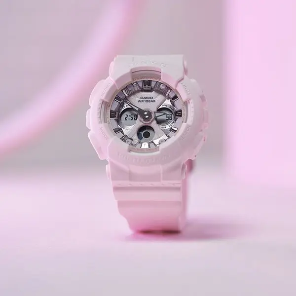 Casio Baby-g Ba-130wp-4apr Watch - Pink