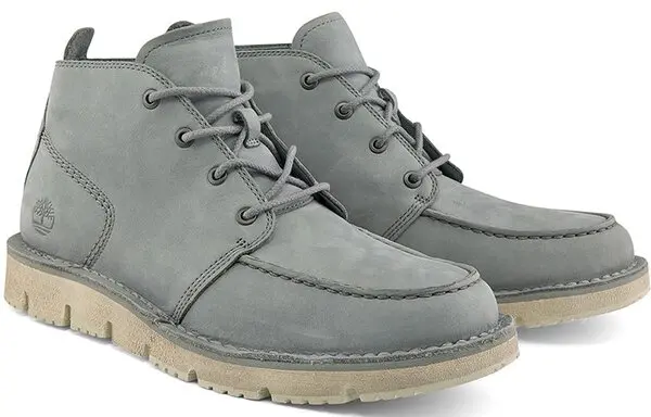 Timberland Westmore Moc Toe Chukka Boots - Grey/white
