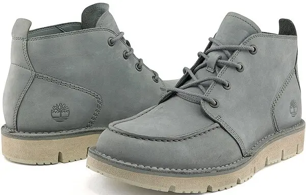 Timberland Westmore Moc Toe Chukka Boots - Grey/white