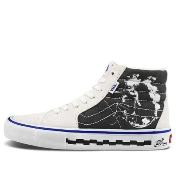 VANS Sk8-hi Pro Bmx '79 High Top Sneakers - White/black