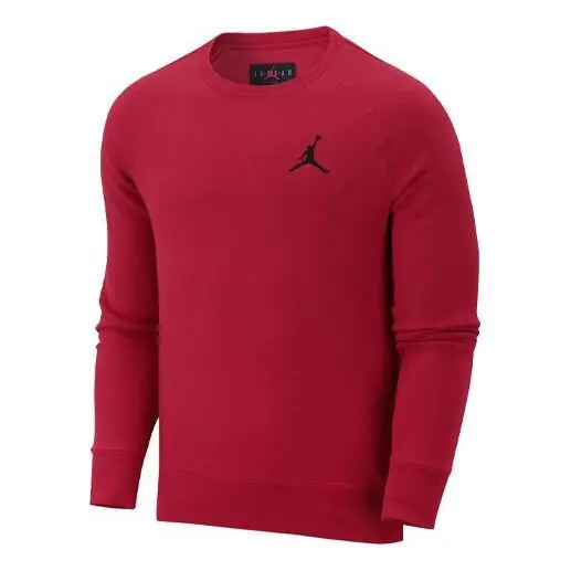 JORDAN Air Athleisure Crewneck Sweatshirt - Red