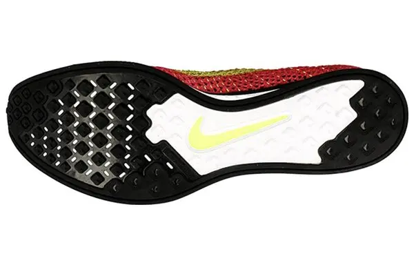 Nike Flyknit Racer Athletic Sneakers - Fiery Red/pinkred