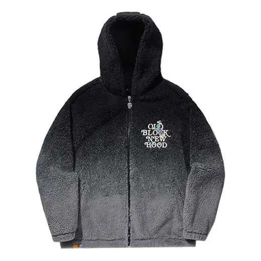 LI-NING X Steven Harrington Logo Hoodie 'black Grey