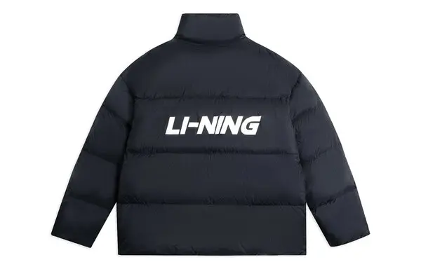 LI-NING Graphic Short Down Jacket