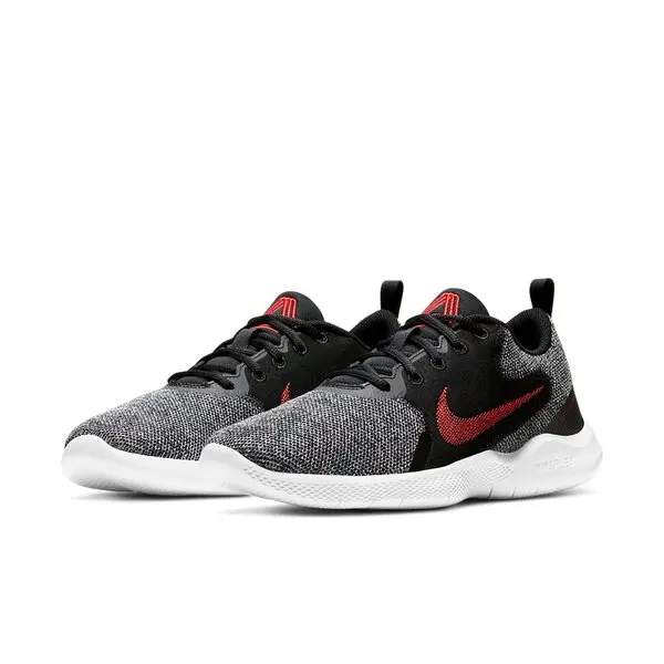 Nike Flex Experience Rn Sneakers - Black/red/dark Gray