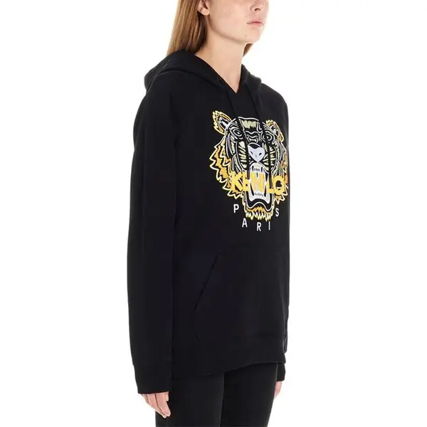 Kenzo Tiger Head Embroidered Hoodie