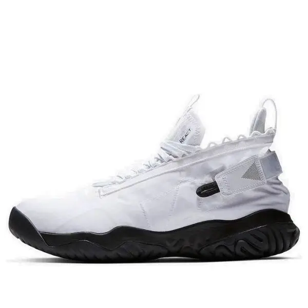 JORDAN Proto React High Top Sneakers - White-black