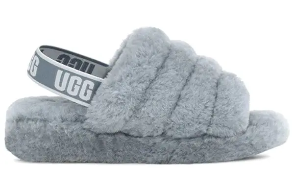 UGG Fluff Yeah Slide - Ash Fog