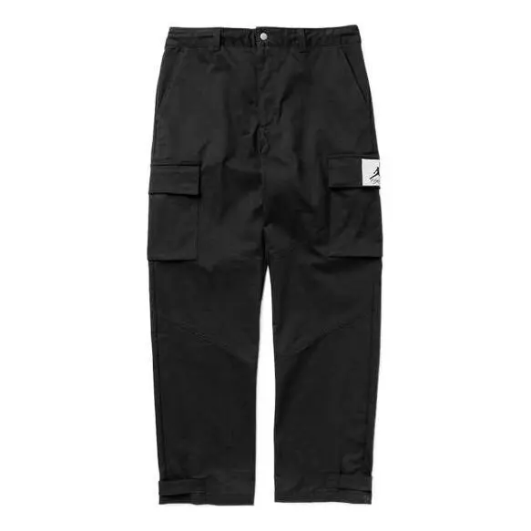 JORDAN Air Solid Label Cargo Pants - Black
