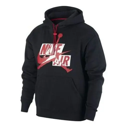 JORDAN Flying Logo Hoodie - Black