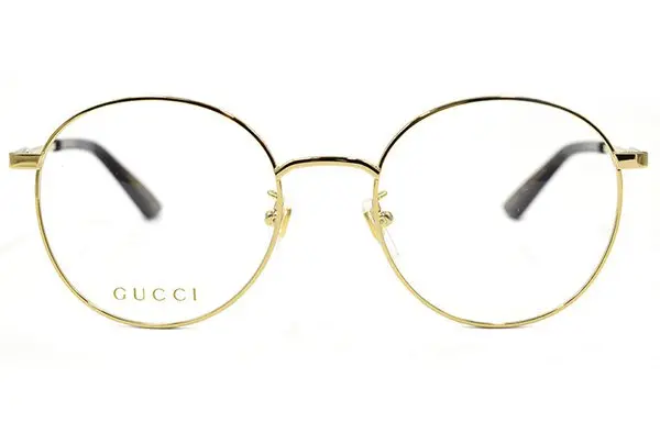 Gucci Metallic Round Optical Glasses