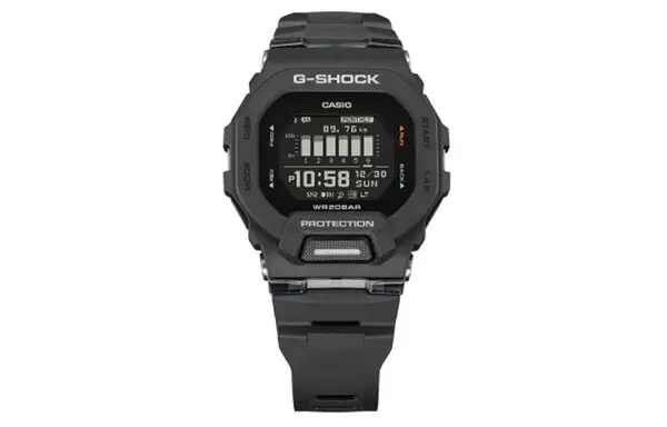 Casio G-shock Digital Watch With Bluetooth And Water Resistance - Black