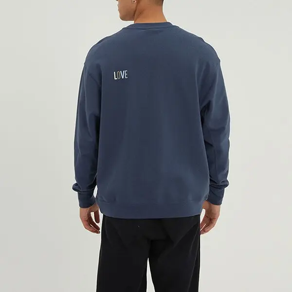 Nike Logo Embroidered Crewneck Pullover