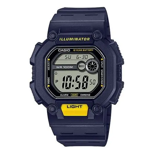 Casio Quartz Waterproof Sports Analog Digital Watch - Blue