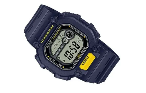 Casio Quartz Waterproof Sports Analog Digital Watch - Blue