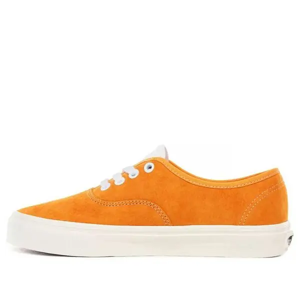 VANS Pig Suede Authentic Lace Up Sneakers - Yellow