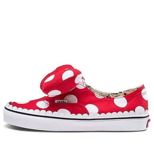 VANS X Disney Authentic Gore Minnie's Bow Sneakers - Red/white