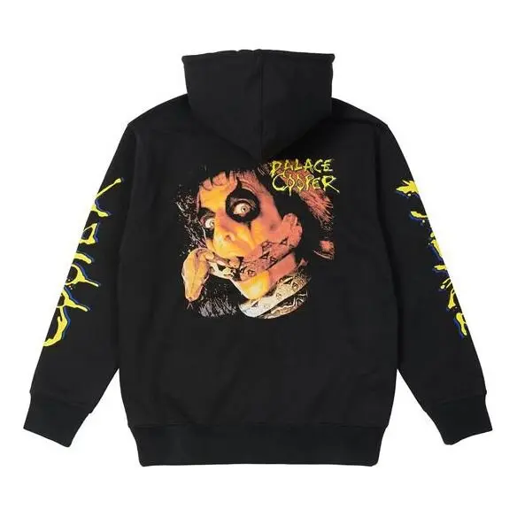 PALACE X Alice Cooper Alphabet Logo Hoodie - Black