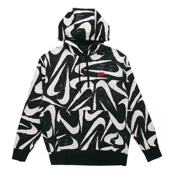 Nike Athleisure Sports Fleece Hoodie - Black