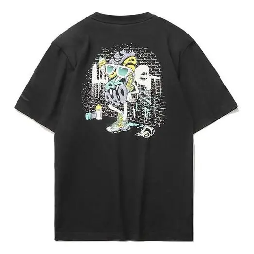 LI-NING Graphic Loose Fit T-shirt 'black