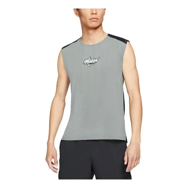 Nike As Rise 365 Sleeveless Top - Grey