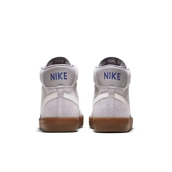 Nike Blazer Mid High Top Sneakers - Grey/white