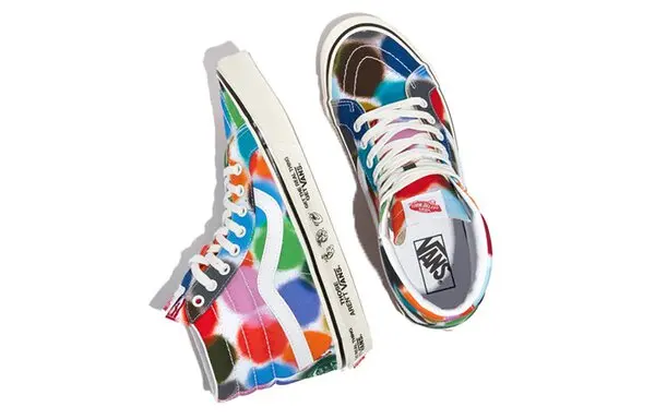 VANS Sk8-hi High Top Sneakers - Multi-color