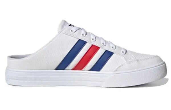Adidas Vs Set Mule Sneakers - White/blue/red