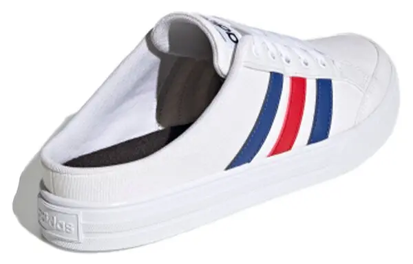 Adidas Vs Set Mule Sneakers - White/blue/red