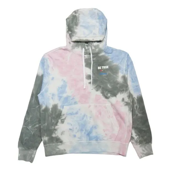 Nike Tie Dye Printed Hoodie - Multi-color