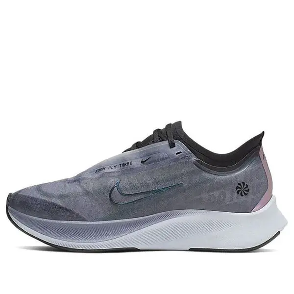 Nike Zoom Fly 3 Rise Running Shoes - Grey