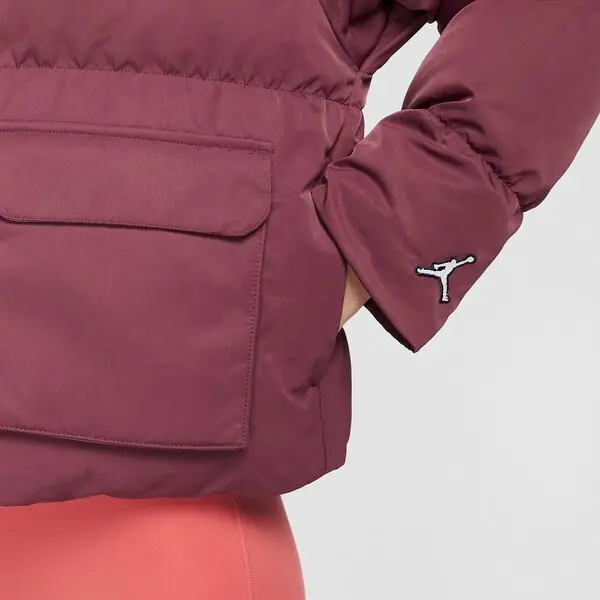 JORDAN Air Cotton Puffer Jacket - Purple