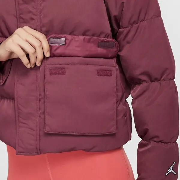 JORDAN Air Cotton Puffer Jacket - Purple