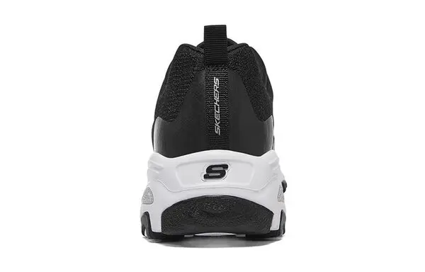 Sketchers D'lites 1.0 Low Top Sneakers - Black/white