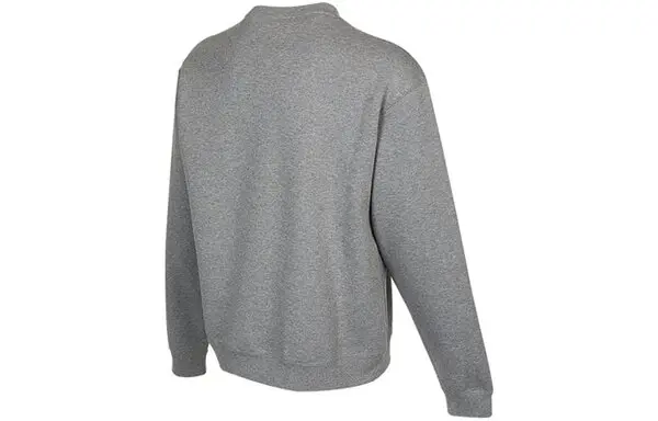 JORDAN Embroidered Logo Sports Pullover - Grey