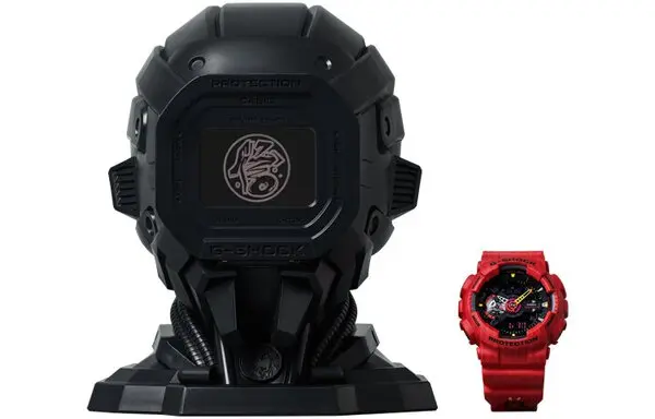 Casio G-shock Analog-digital Watch - Red