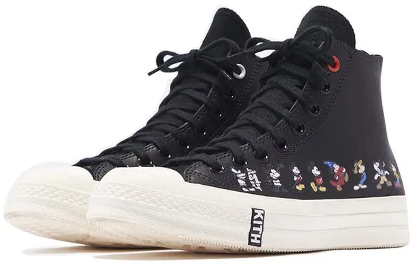 CONVERSE Kith X Disney X Chuck 70 'mickey Mouse Timeline' High Top Sneakers