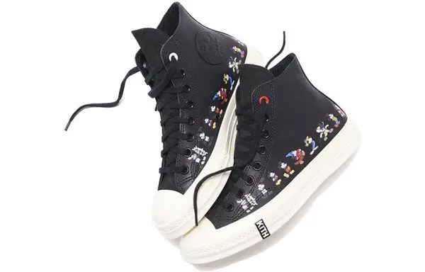CONVERSE Kith X Disney X Chuck 70 'mickey Mouse Timeline' High Top Sneakers